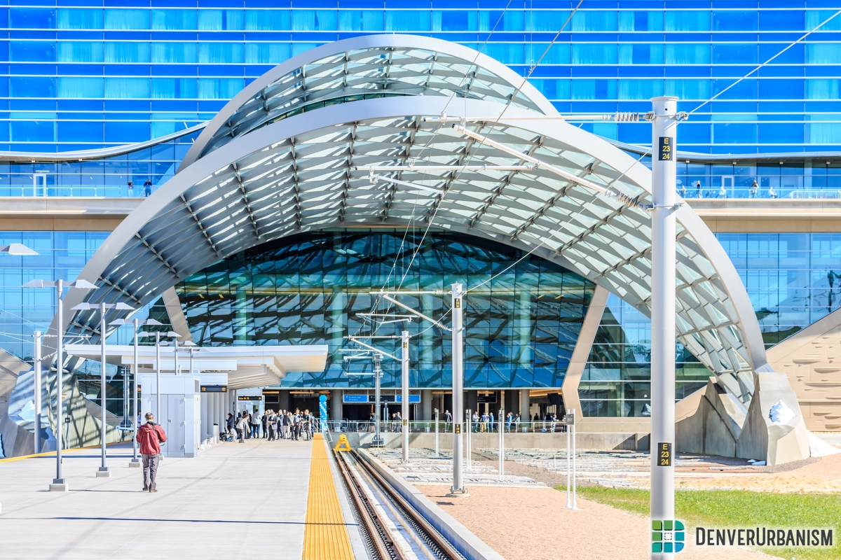 FasTracks Progress: Denver International Airport Station ...