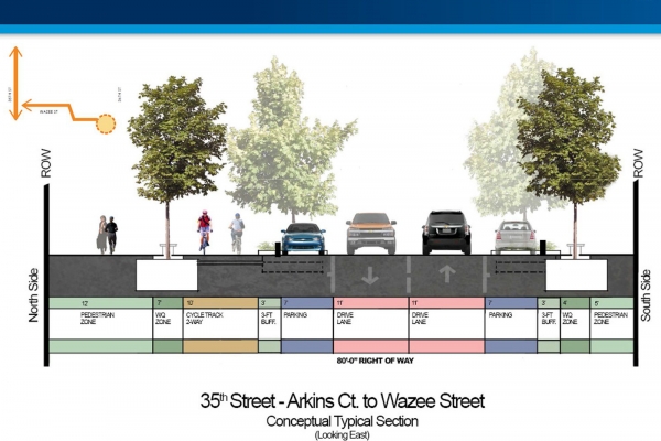 RiNo Infrastructure Part 8: 35th Street Woonerf – DenverUrbanism Blog