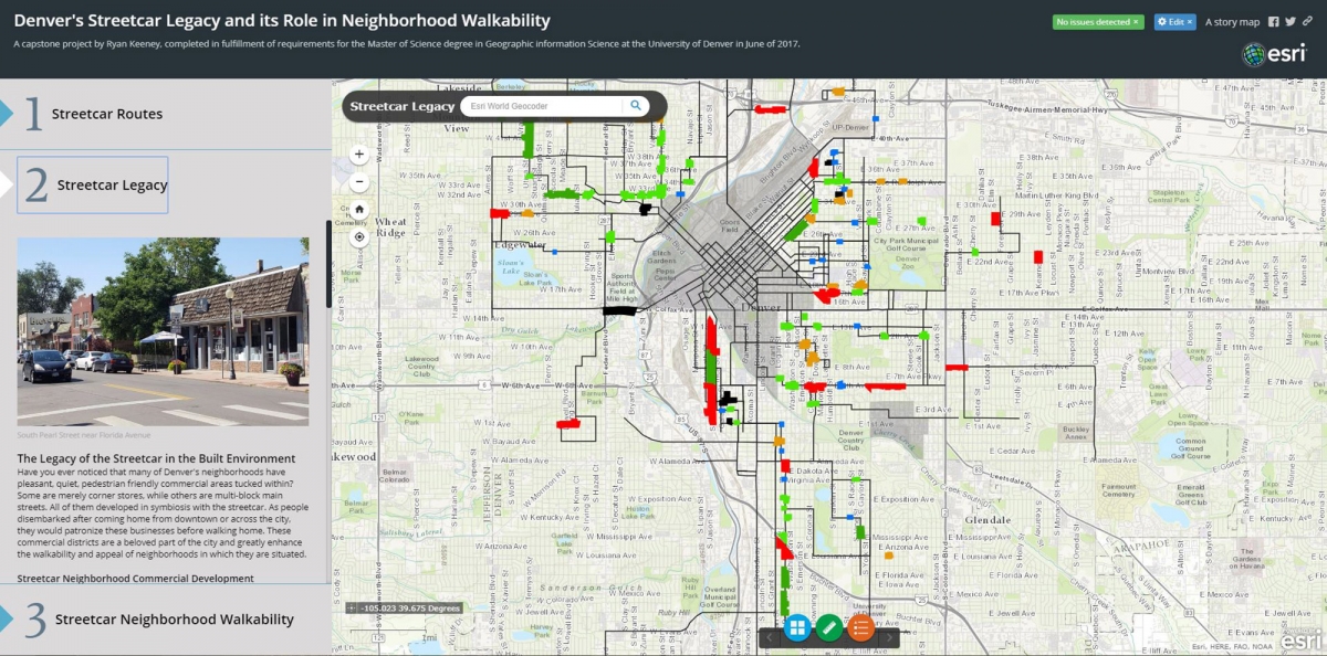 Denver’s Streetcar Legacy and Its Role in Neighborhood Walkability ...